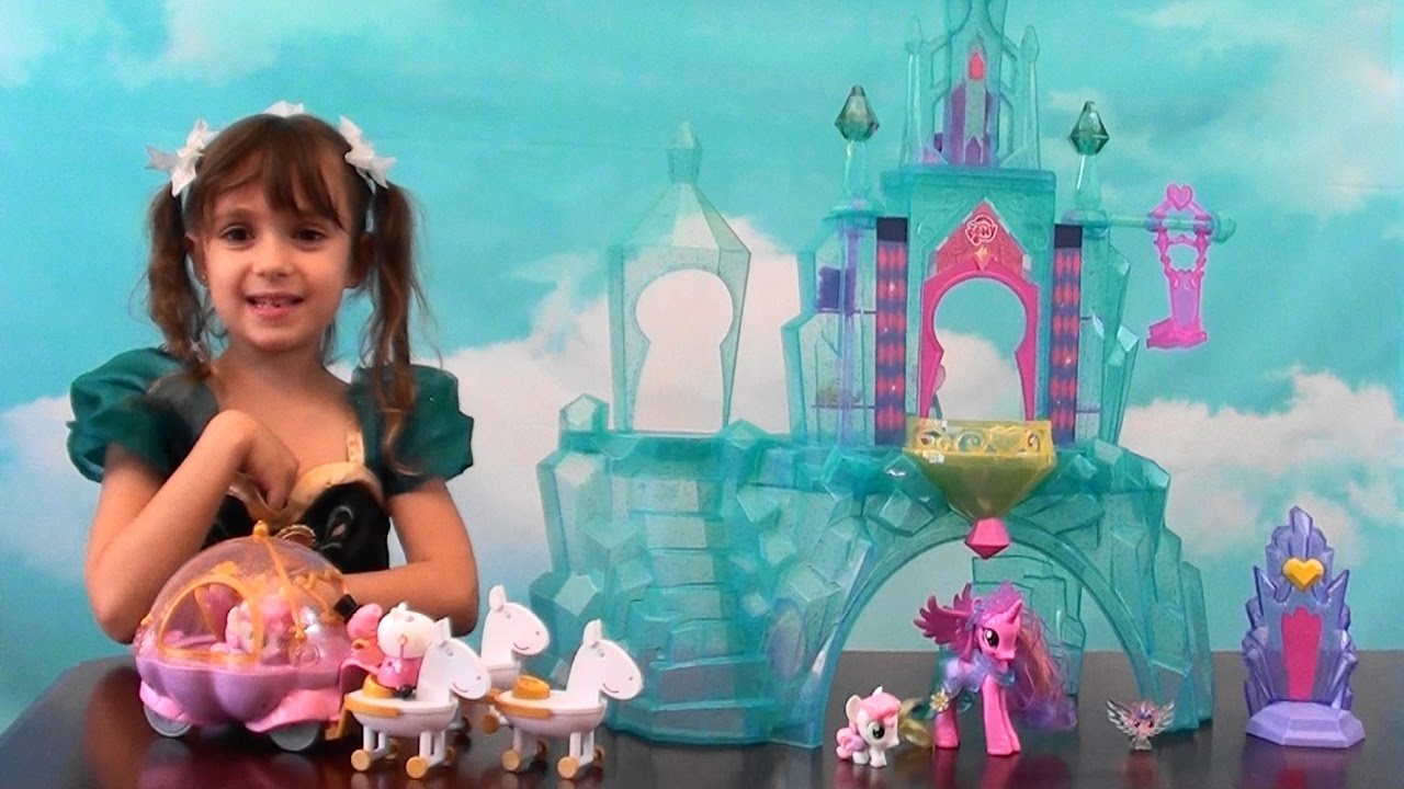 My Little Pony Castle, MLP Princess Cadence, My Little Pony and Peppa ...