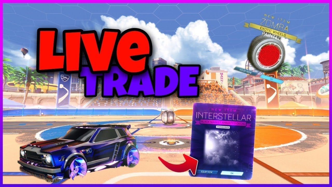 LIVE Rocket League Trade FR !!! [RL/MANETTE/FR] #Trade - YouTube
