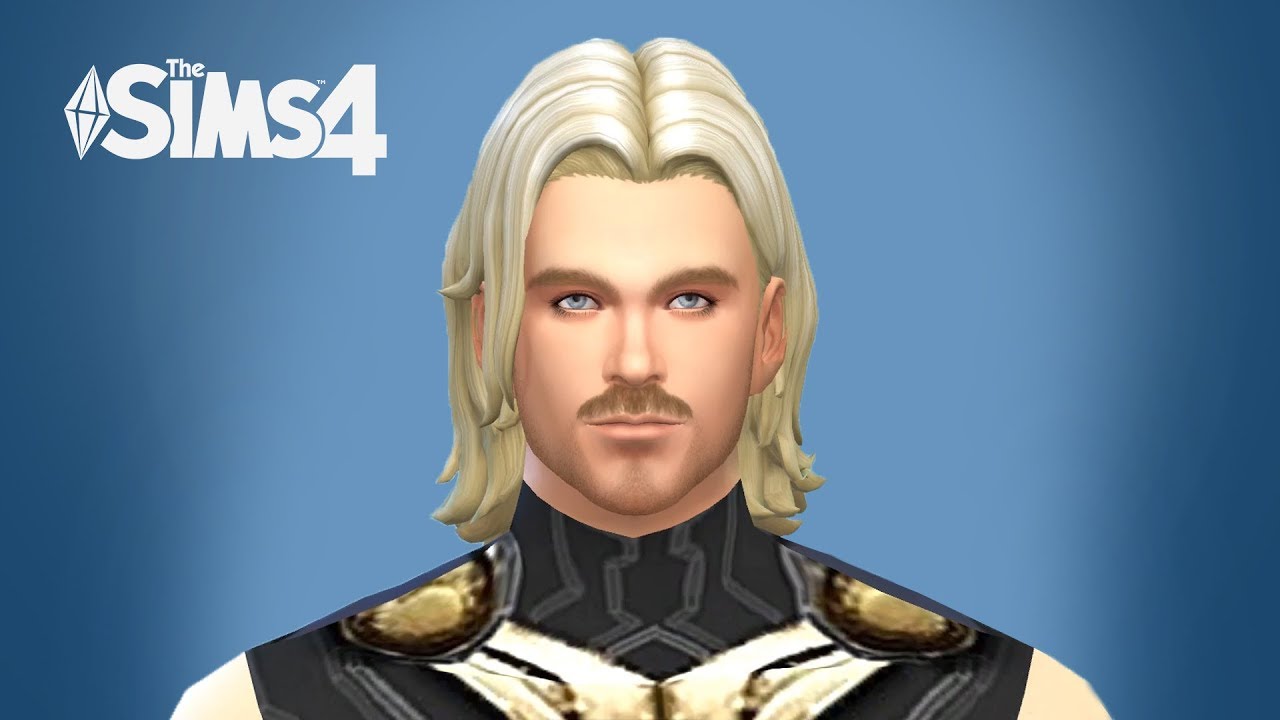 Sims 4 Chris Hemsworth - Thor Odinson (Avengers) - YouTube