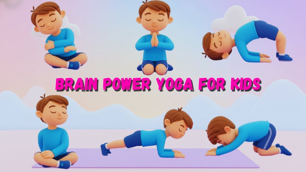 Brain Power Yoga for Kids | Focus, Memory & Motivation | New Year ...