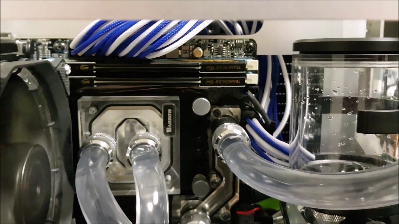 Third Water Cooling ITX System (Purified Water Test) - YouTube