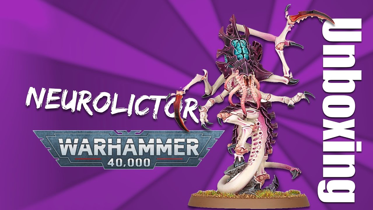 Unboxing Neurolictor Warhammer 40,000 Codex Tyranids #wargaming - YouTube