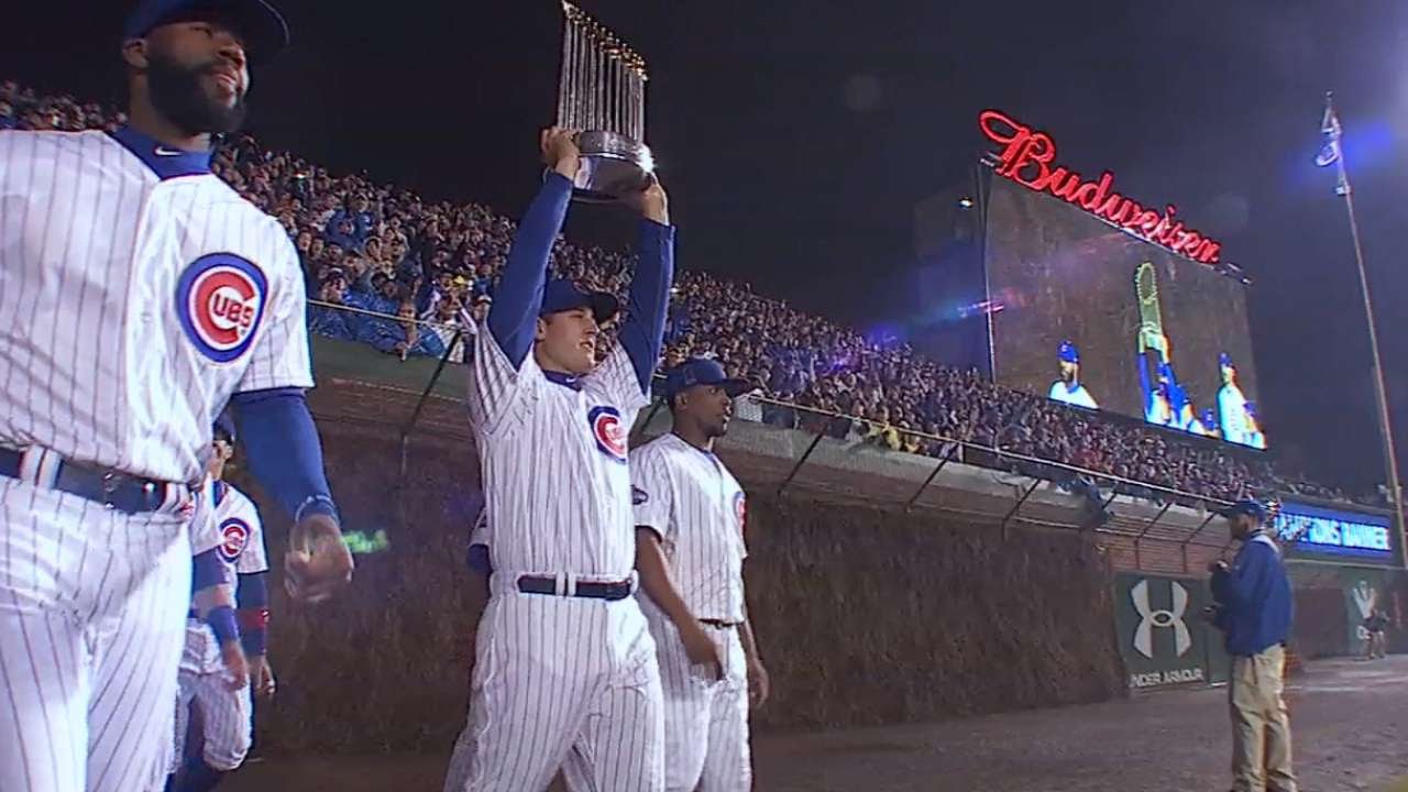 4/10/17: Rizzo's walk-off leads Cubs past Dodgers - YouTube