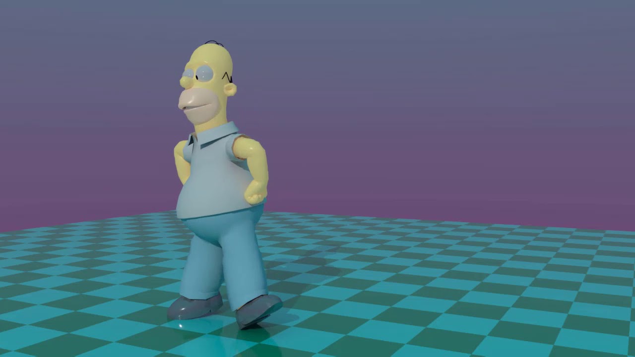 Homero Bailando - YouTube