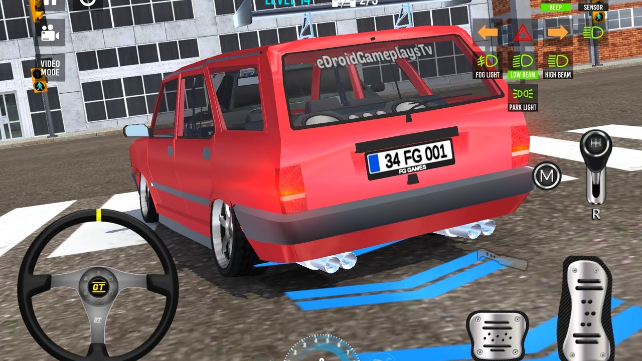 Car Simulator 3D - Old Classic Car City Driving and Parking Game - Car ...