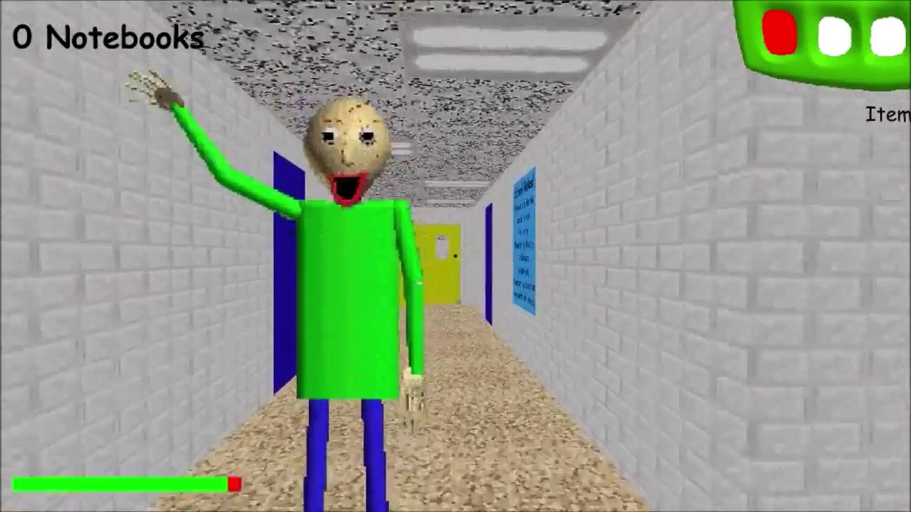 Baldi's Basics Endless Mode 8 Notebooks - YouTube