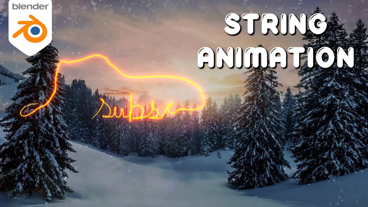 Blender Creates Satisfying Rope Simulation Using String Animation - YouTube