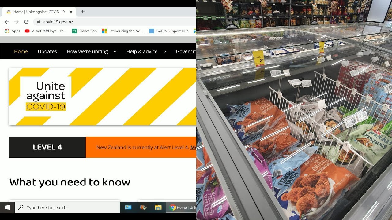 Coronavirus COVID-19. New Zealand under Lv4 Lock Down. My Update 28/3 ...