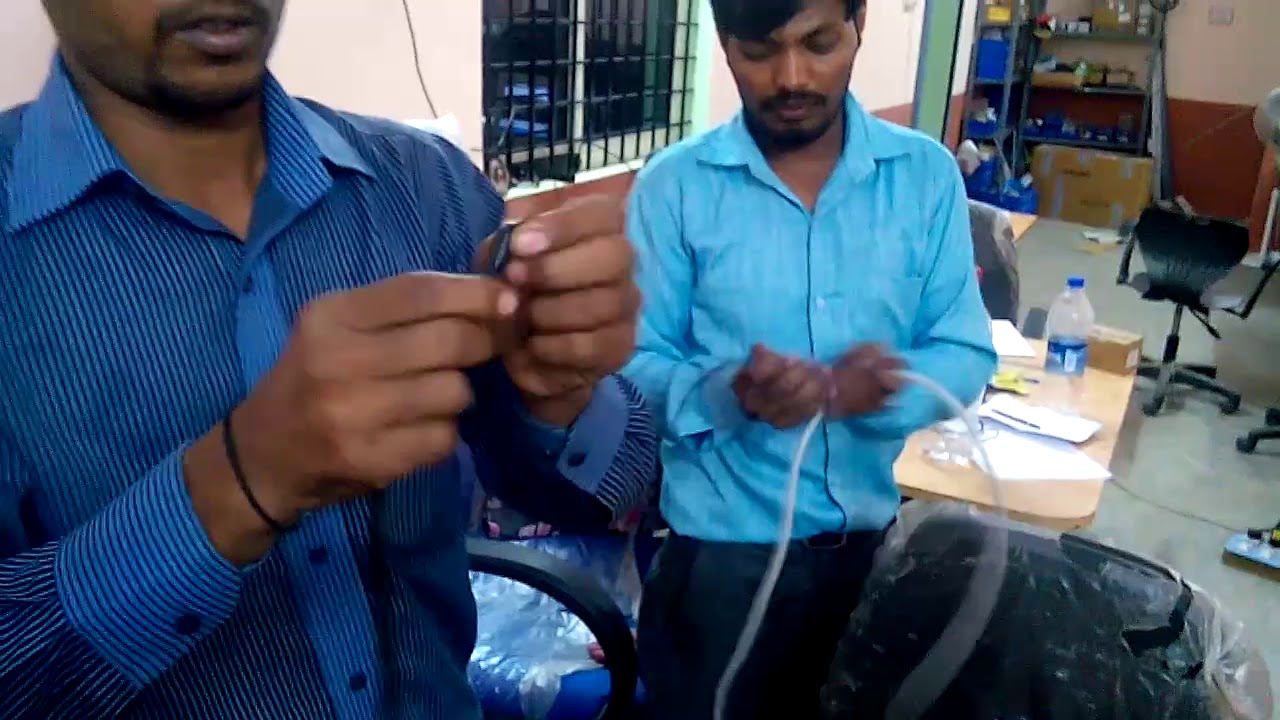 Scrap wire cutting machine - YouTube