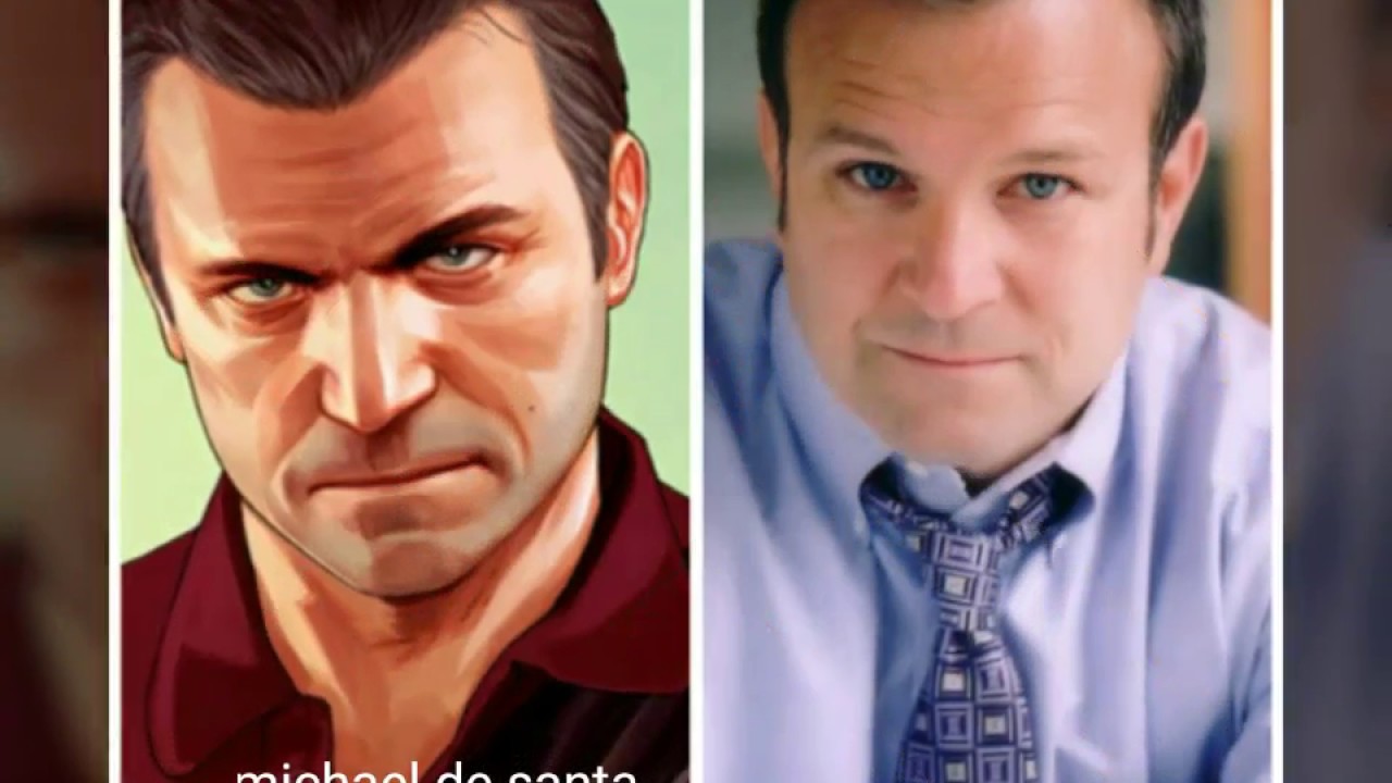 Grand theft auto 5 the characters in the real life !!! - YouTube