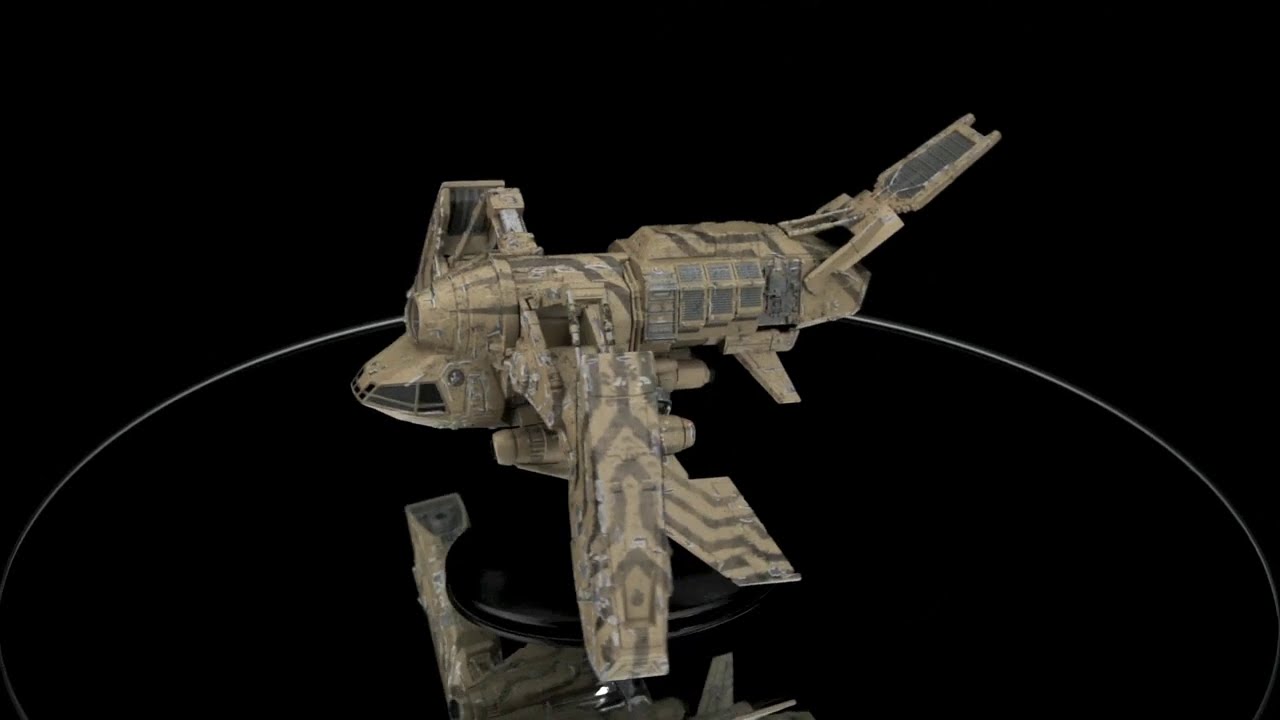 Alien Resurrection Betty Ship - Model turnaround - YouTube