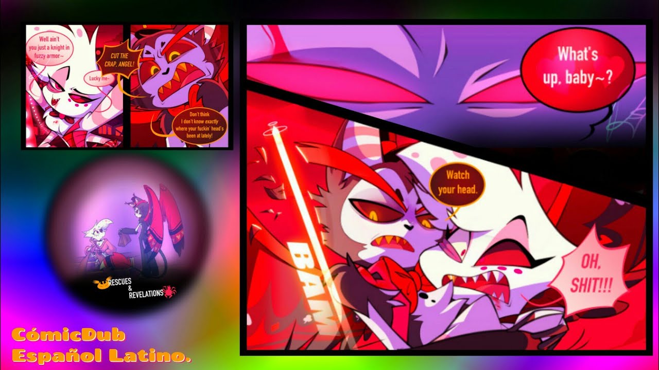 Hazbin Hotel 🐱 Rescues And Revelations 🕷 Parte 1 Cómicdub Ángelhusk