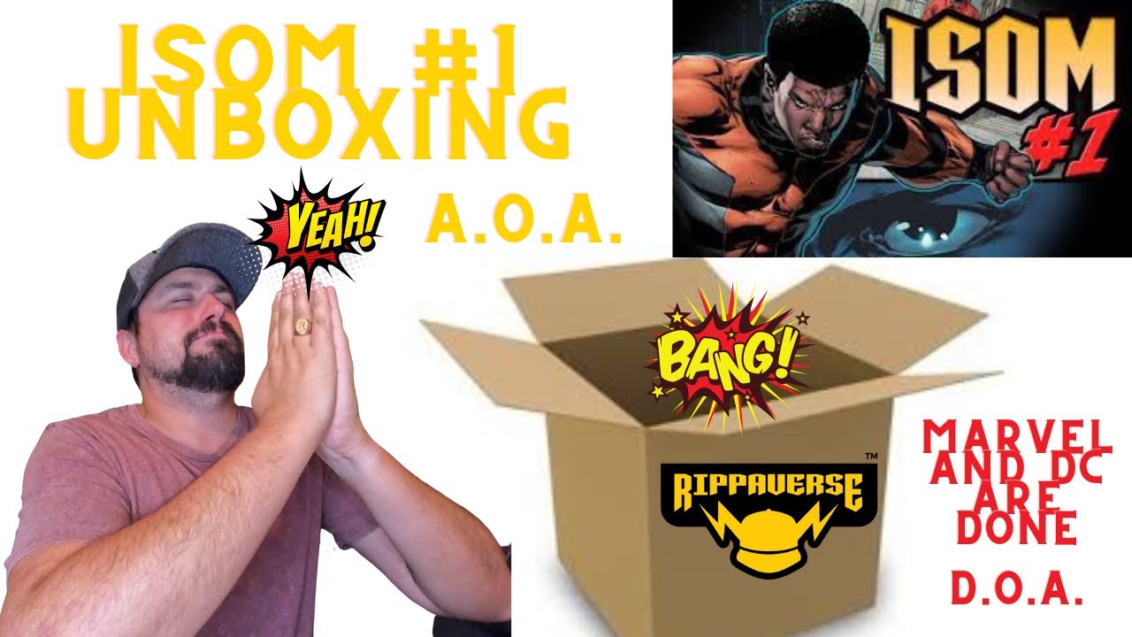Rippaverse Isom #1 Unboxing | Rippaverse is A.O.A | Marvel and DC are D ...
