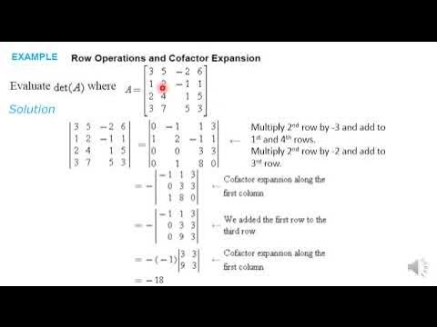 Linear Alg Lec 13 - YouTube