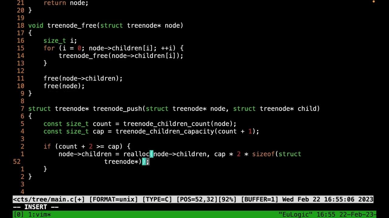 Data Structures in C - Tree - ASMR Programming - YouTube