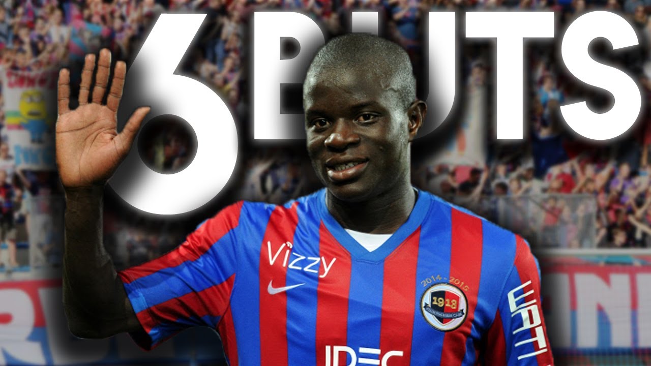 Les 6 Buts de N'Golo Kanté avec le SM Caen - YouTube