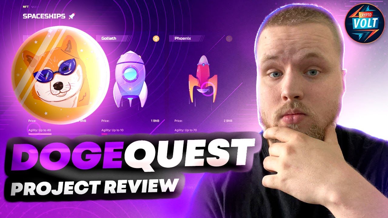 Doge Quest: Collecting Dogecoin while playing your own spaceship - YouTube