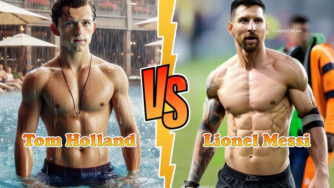 Tom Holland VS Lionel Messi Transformation ★ From Baby To 2024 - YouTube