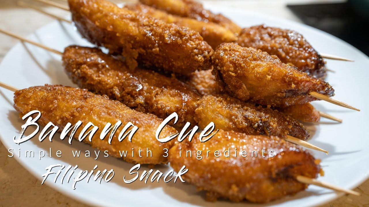 BANANA CUE || The Best Streetfood Filipino Snack - YouTube