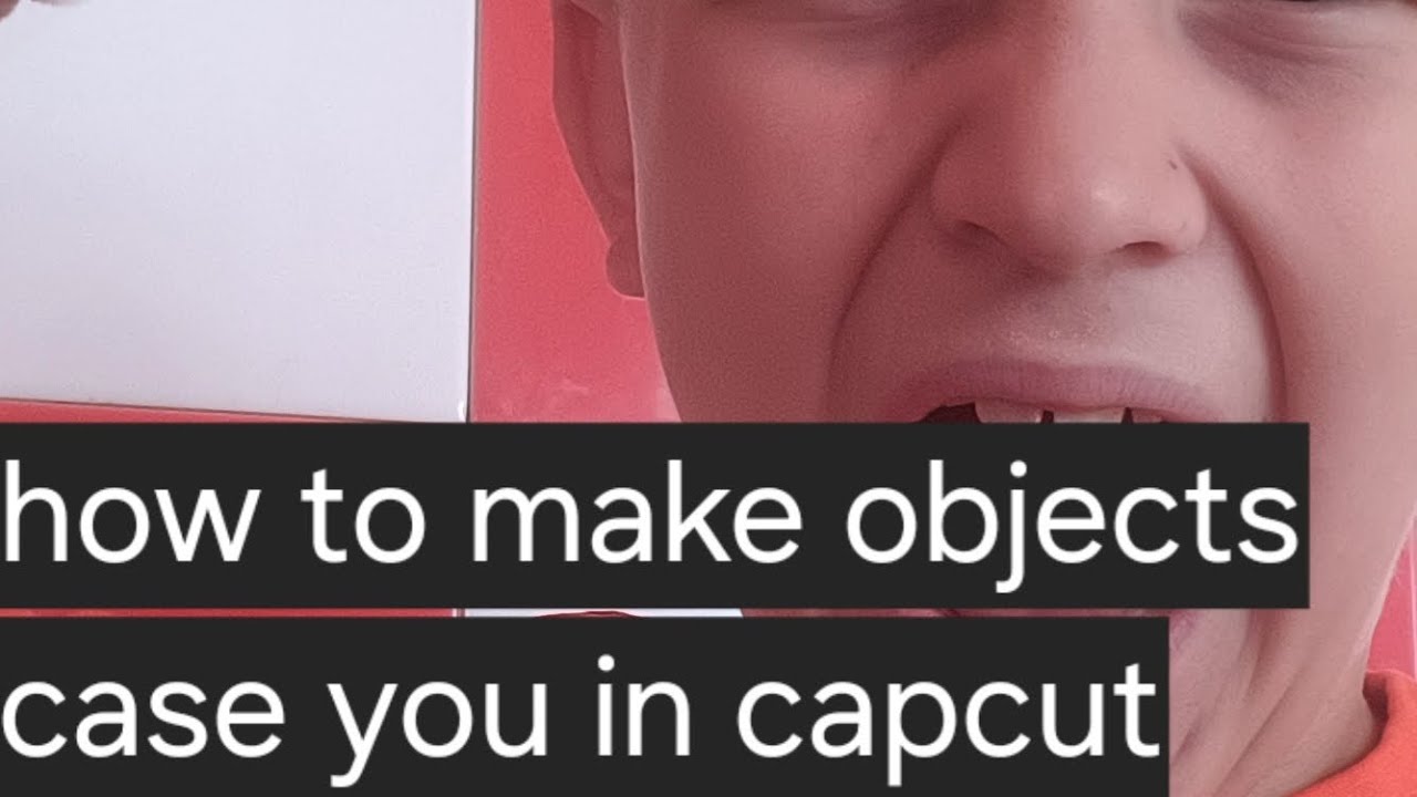 how to make an object case you in capcut - YouTube