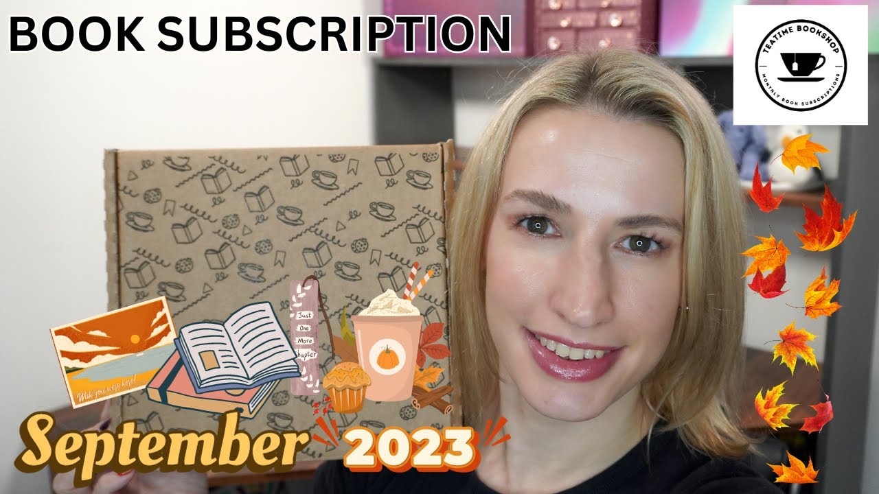 Teatime Bookshop Subscription Box September 2023 | UK Book Subscription - YouTube