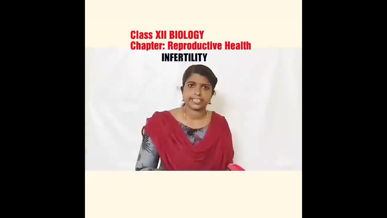 Cbse Ncert Class 12 Biology Reproductive Health Part 3 जनन