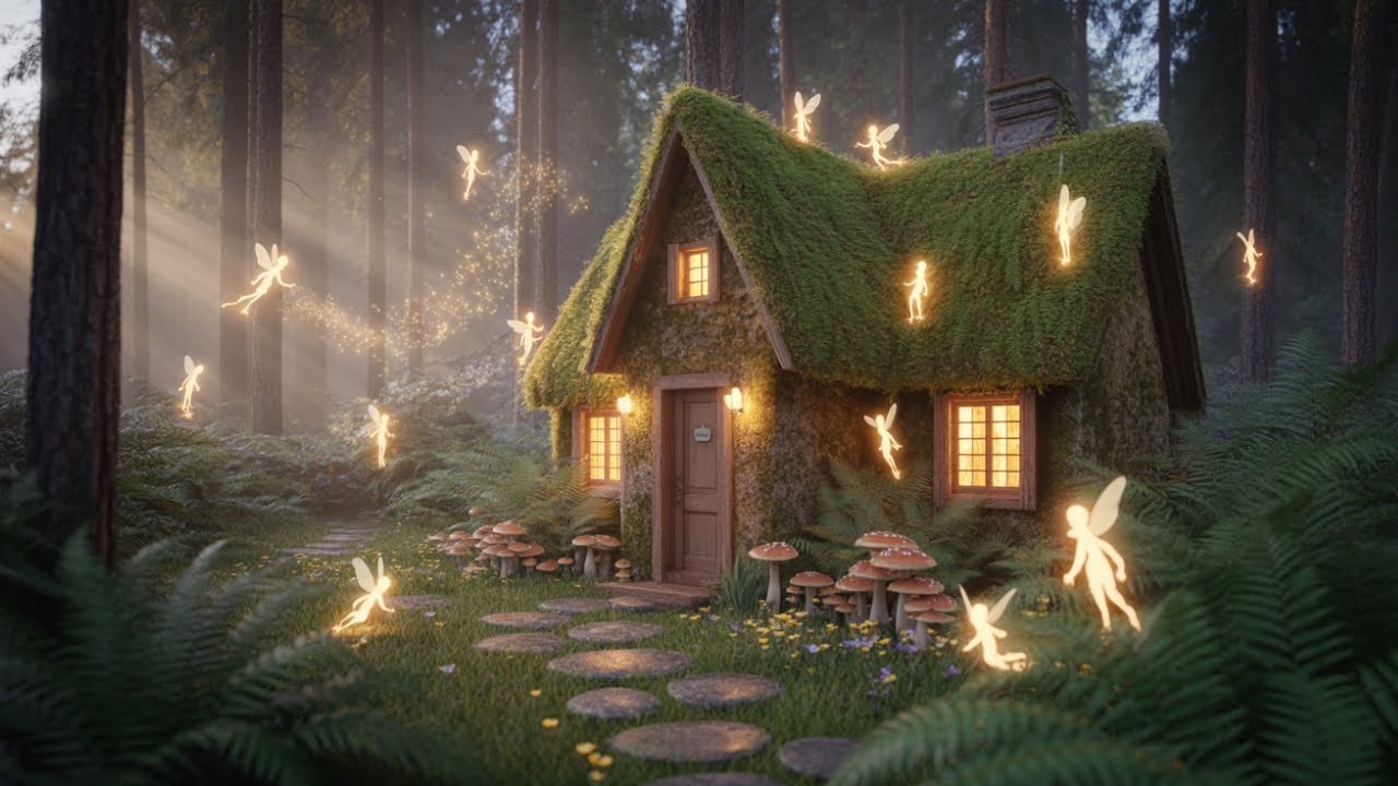 Forest Cottage Whispers | Cozy Lo-Fi Beats to Dream Among the Fae 🌿 ...