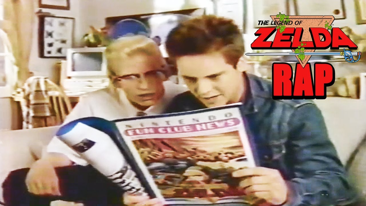 The Legend of Zelda | 1987 Rap Commercial - YouTube