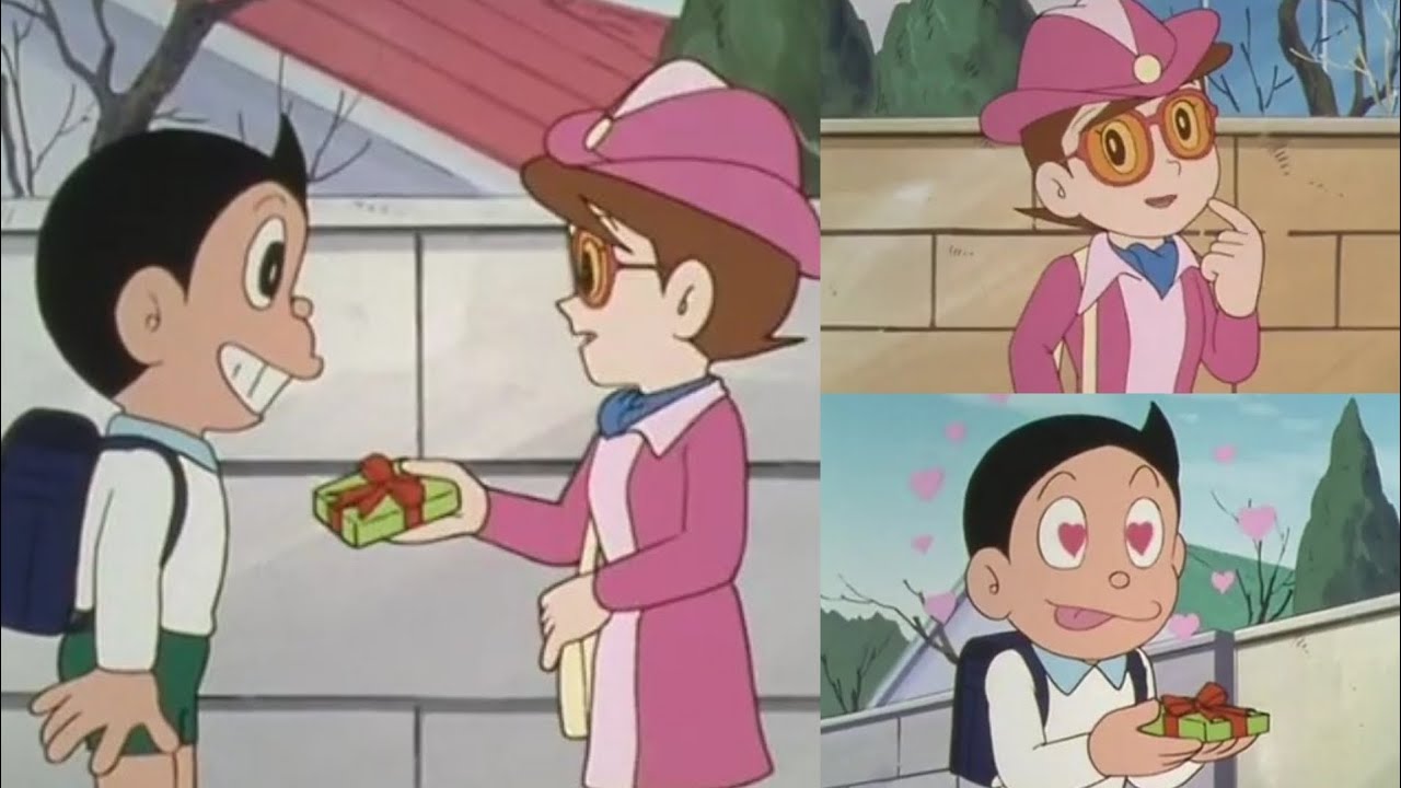 Mitsuo receives Sumire's Valentine Gift! 🤩🥰 #Perman #Pako #パーマン - YouTube
