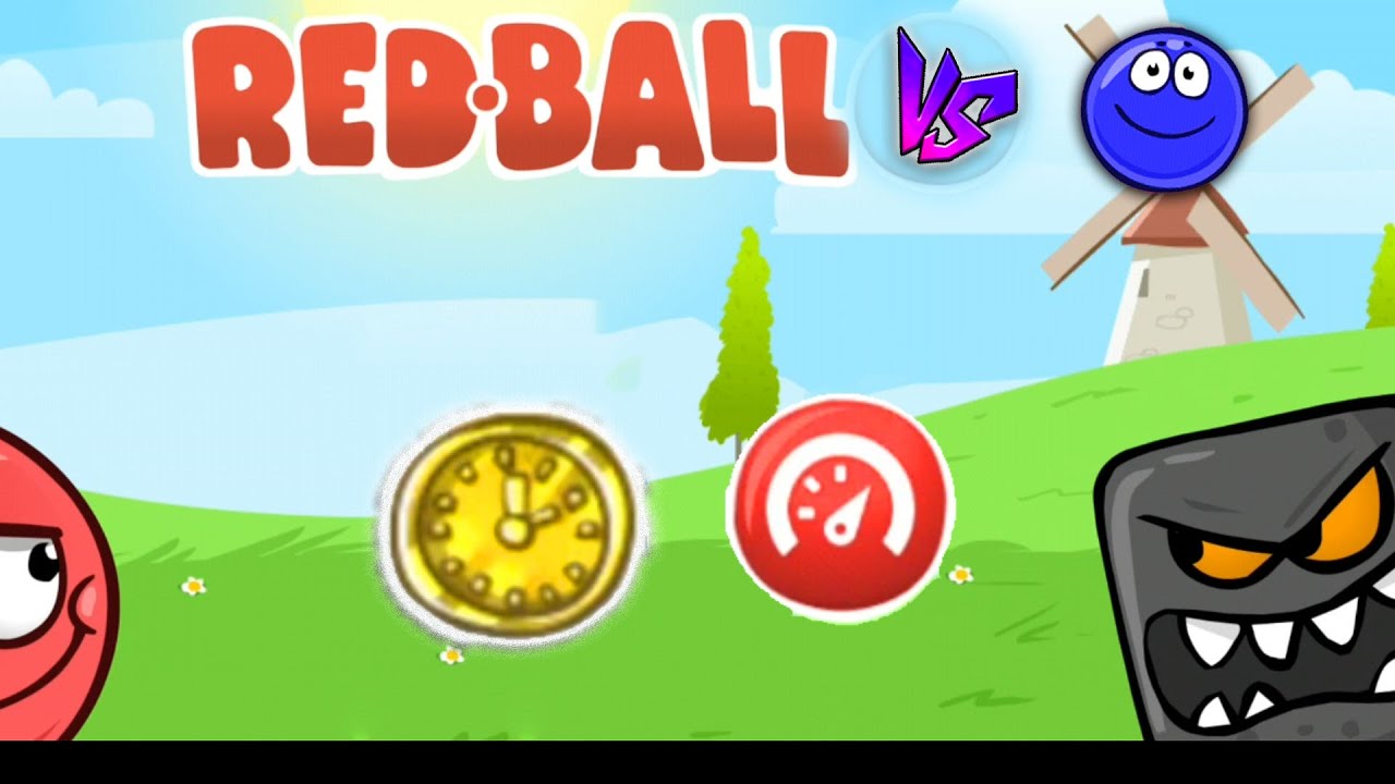 RED BALL GAME - TIME RACE CLASSIC BALL VS BLUE BALL 1-10 - YouTube