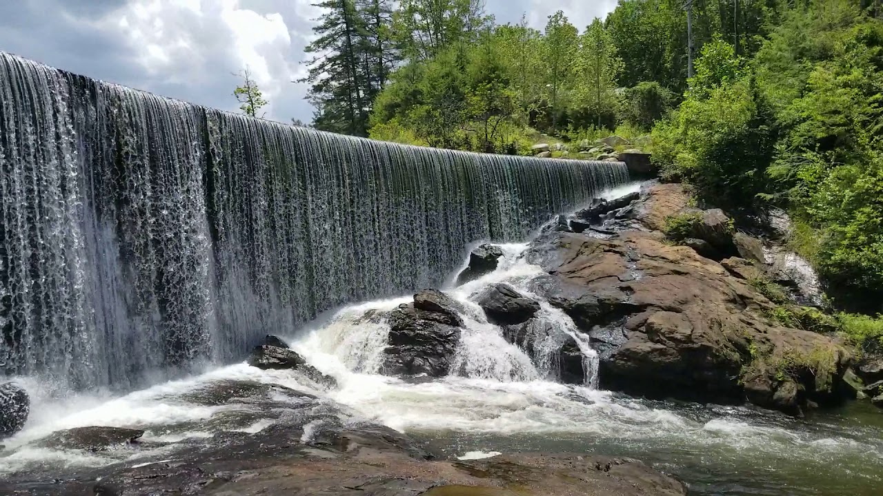 Sequoyah Dam Falls #1 - YouTube