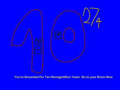 Ten Nonagintillion Grounds Nonagintillion Big Number @DecillionFan ...