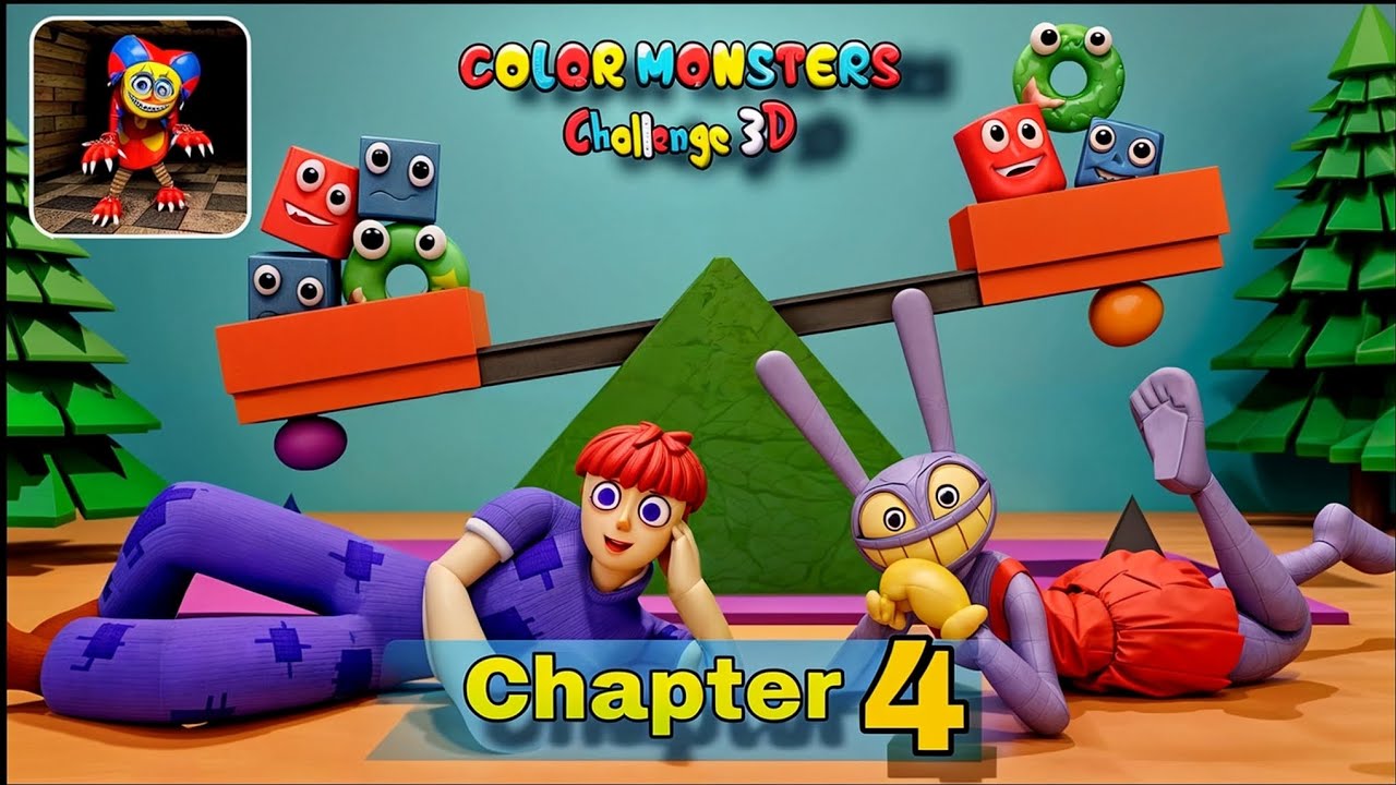 Color Monsters Challenge 3D | Chapter 4 Full Gameplay - YouTube