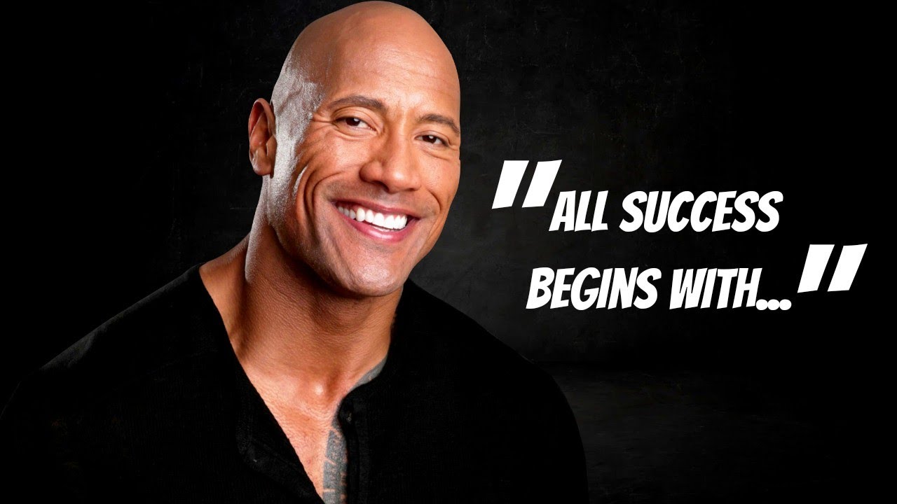 Sir DWAYNE JOHNSON Inspiring Quotes | The ROCK Quotes Andrew - YouTube