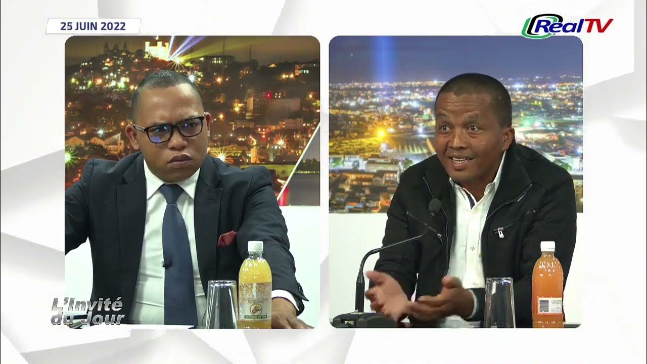 L’INVITE DU JOUR BY REAL TV_25 JUIN 2022 : Laza RAZAFIARISON - Tantsaha - Filohan’ny RCR - YouTube