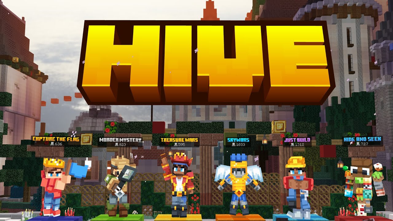 Minecraft Hive LIVE - YouTube