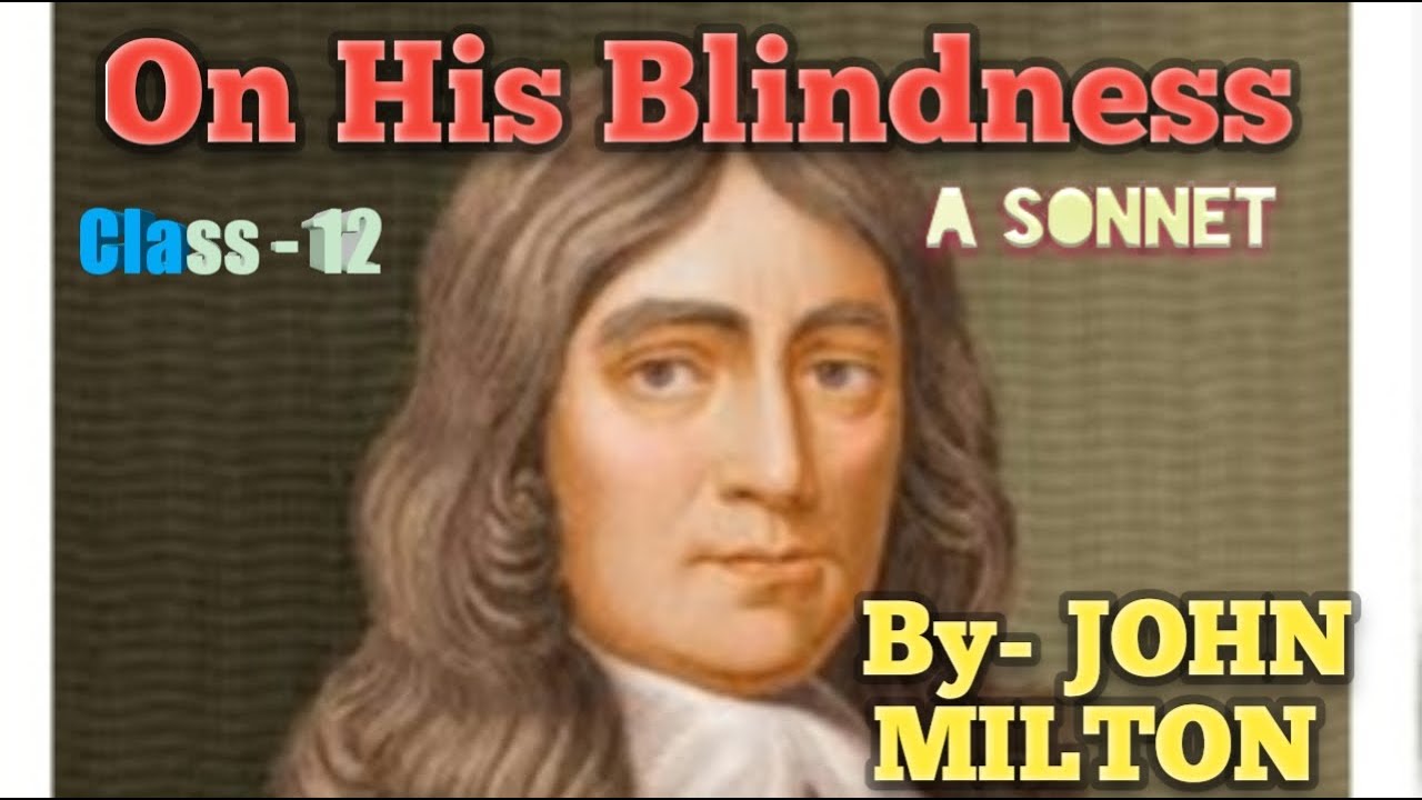 #On His Blindness by John Milton - YouTube