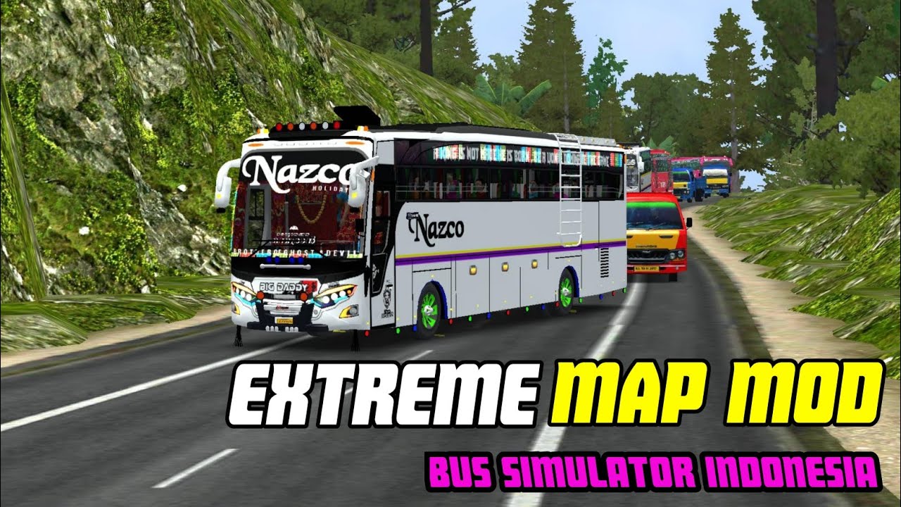EXTREME MAP MOD 🙂|BUS SIMULATOR INDONESIA|BUSSID V4.2|FULL DETAILED VIDEO - YouTube