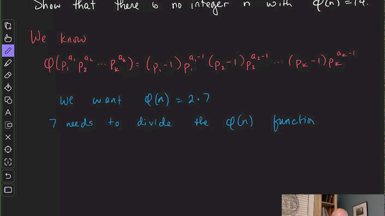 Euler Totient Phi Function Examples Part 3 Youtube