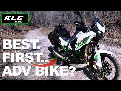 Best Entry Level Adventure Bike? 0-60MPH & Ride Review | 2026 Kawasaki KLE 500 SE - Approachable ADV