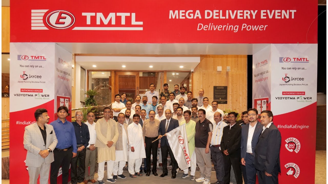 TMTL-Eicher Gensets Mega Delivery Event | Dehradun | #IndiaKaEngine ...
