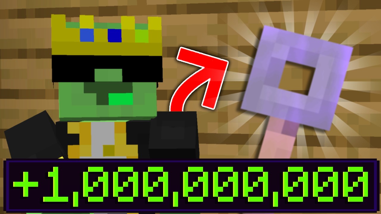 Este OBJETO Me Hizo MULTI-BILLONARIO En Minecraft! - YouTube