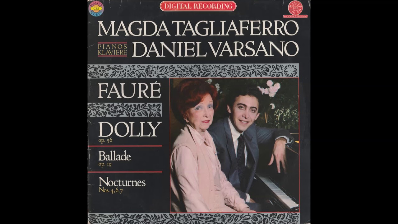LP Fauré (Magda Tagliaferro e Daniel Varsano, piano) (1981) - YouTube