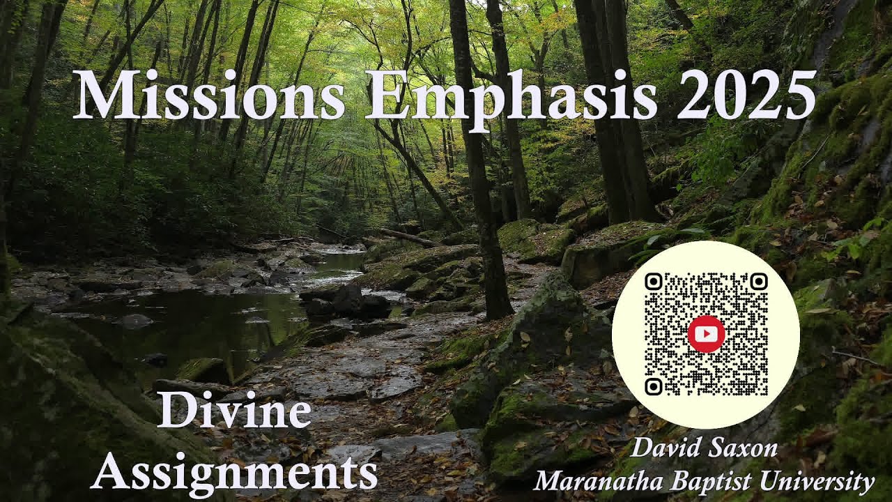 Divine Assignments - Dr. David Saxon - YouTube
