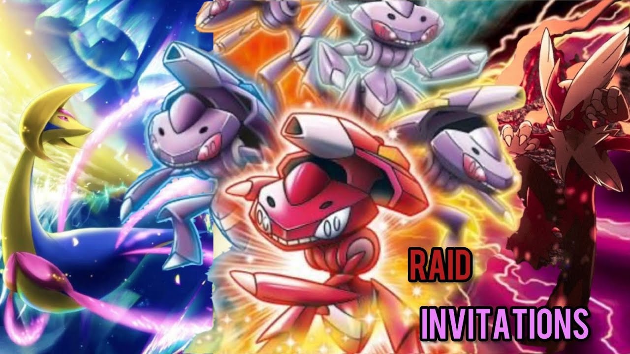Live raid invitations of mega, shadow,dmax and other raids also and ...