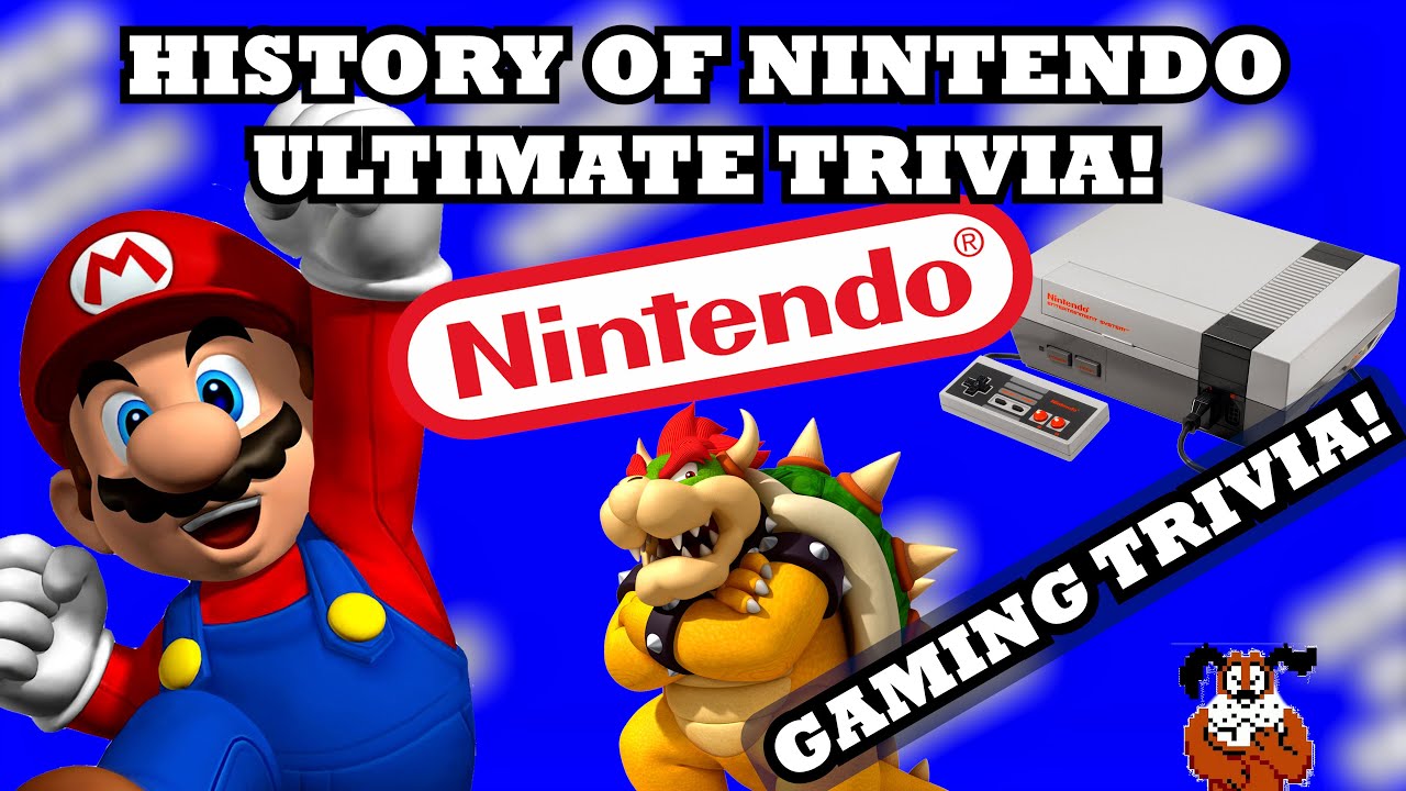NINTENDO History Trivia! | Video Game Trivia 🎮 - YouTube