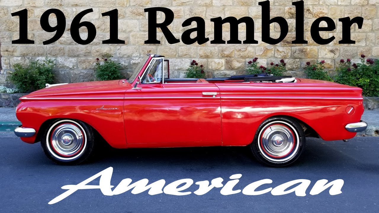 1961 Rambler American Convertible - YouTube