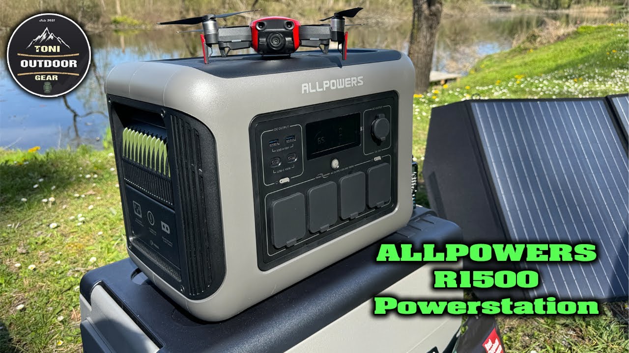 Allpowers R1500 Powerstation für Camping , Vanlife, Outdoor #allpowers ...