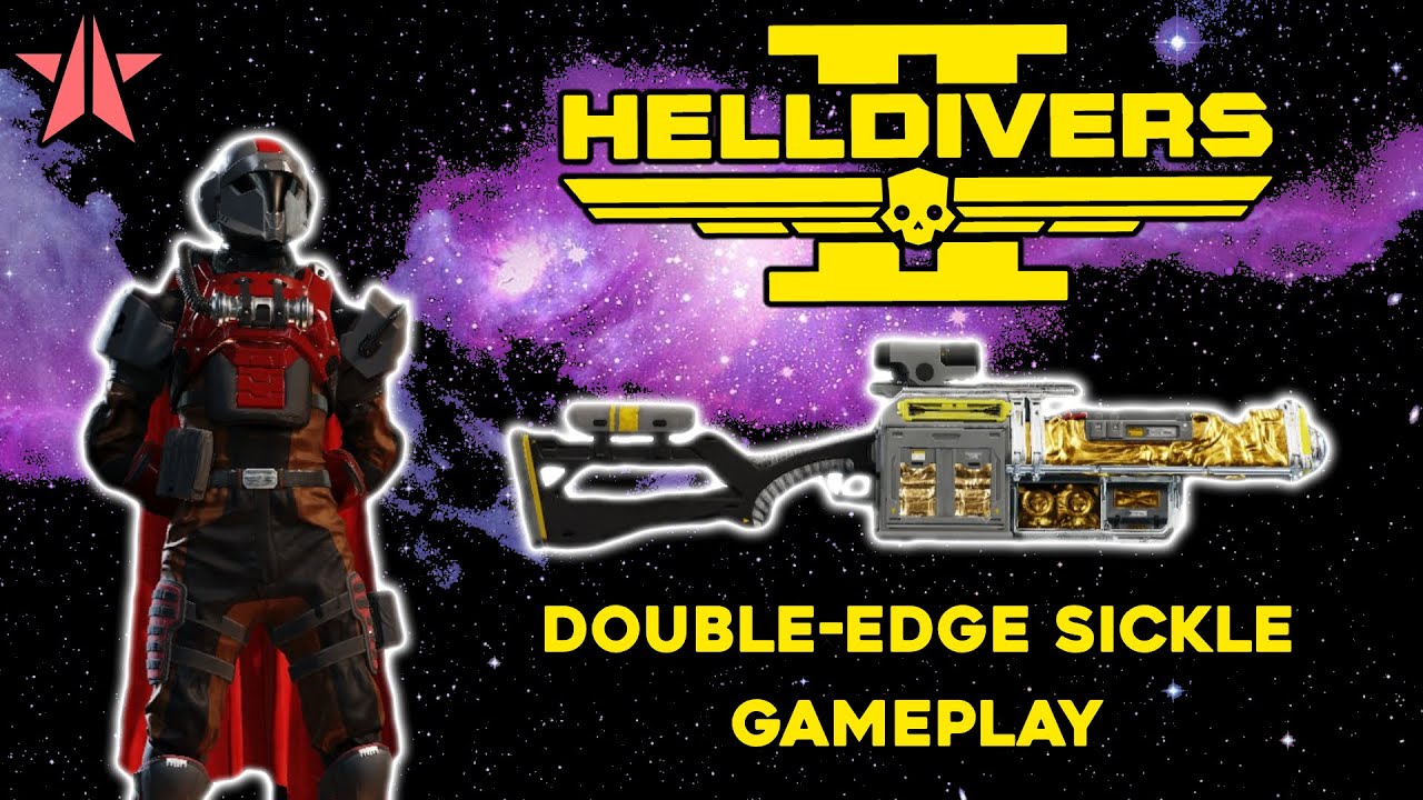 Helldivers 2 *NEW* Double-Edge Sickle Gameplay (Solo Super Helldive) - YouTube