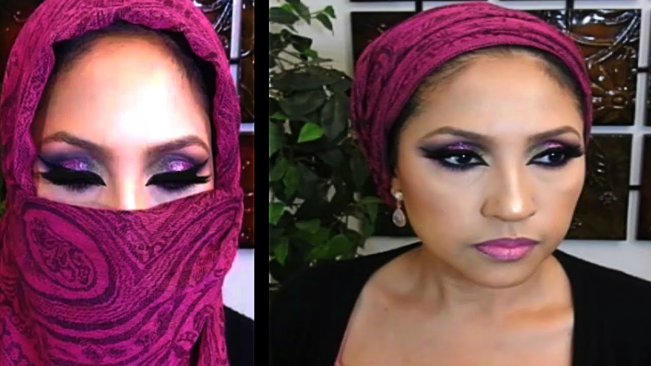 Arabian Makeup Tutorial Maquillaje Arabe ماكياج الزفاف مكياج زفاف - YouTube